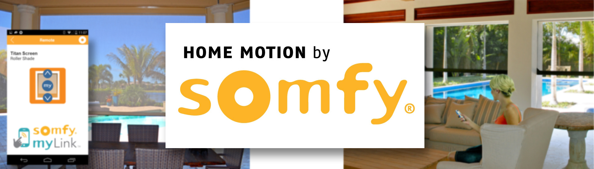 "Home Motion by Somfy" important for Titan Screen - Titan Screen